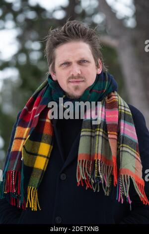 Jan-Ole Gerster attending a photo session during the 11th Les Arcs Film ...