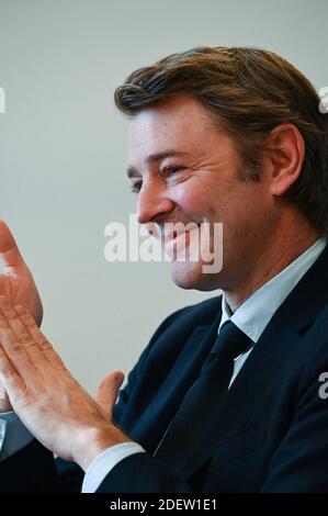 Francois Baroin interviewed at AMF (Association Des Maires De France ...