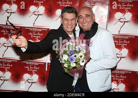 Marc Lavoine et Pascal Nègre lors de la Générale de Presse du Spectacle ...
