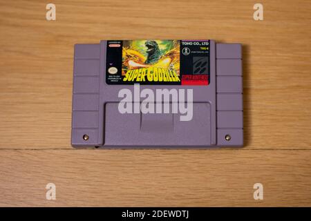 Super Godzilla - SNES Super Nintendo - Editorial use only Stock Photo ...