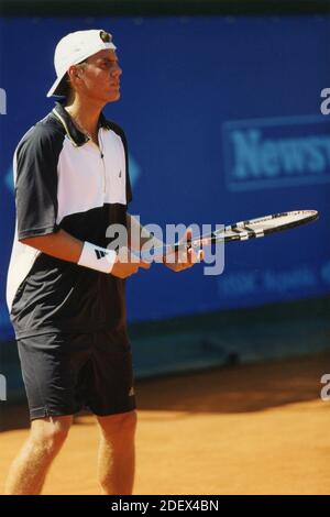 French tennis player Paul-Henri Mathieu and Spanish tennis player Tommy ...