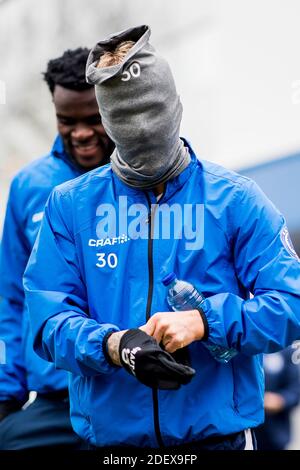 Gent's Niklas Dorsch pictured during a teambuilding camp of Belgian ...
