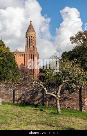 Isle of Wight Quarr Benedictine Abbey Stock Photo - Alamy