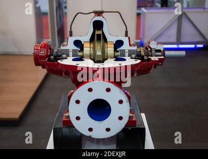 Diesel Engine For Fire Water Pump Package Stock Photo - Alamy