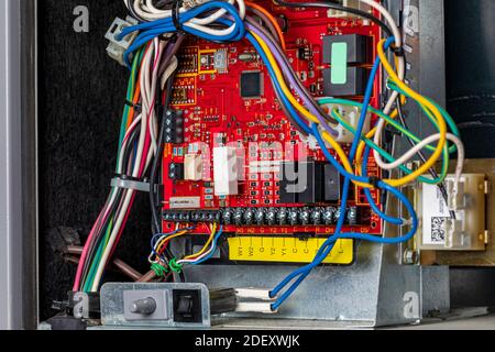 Furnace circuit control board. HVAC maintenance, repair, service and ...