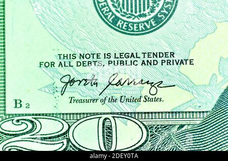 Dollar (USD) banknotes, currency of United States (USA Stock Photo - Alamy