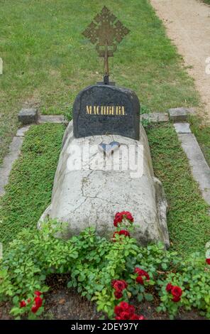 Grab Machbuba, Friedhof, Bad Muskau, Sachsen, Deutschland Stock Photo ...