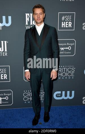 Justin Hartley attends the 25th Annual Screen Actors Guild Awards at ...