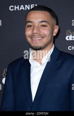 Liam Pierron attending the Cesar Revelations 2020 Photocall at the ...