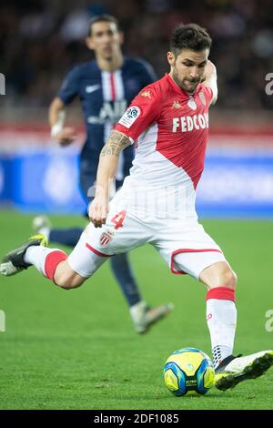 Francesc Fabregas of AS Monaco in action during the Ligue 1 match ...