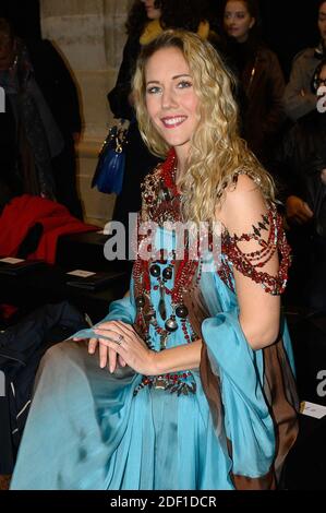 Sandy Herbert attends the Julien Fournie Haute Couture Spring/Summer ...