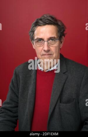 French historian Emmanuel Todd during photos session in Paris, France ...