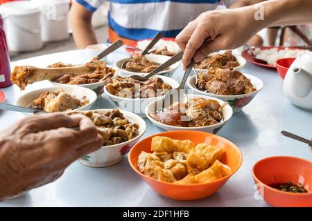 Variety of authentic bak kut teh, popular Chinese food in Klang ...
