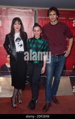 Anais Demoustier and Melissa Guers attends 'La Fille au bracelet' Paris ...