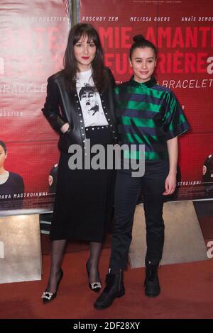 Melissa Guers attends 'La Fille au bracelet' Paris film premiere at UGC ...
