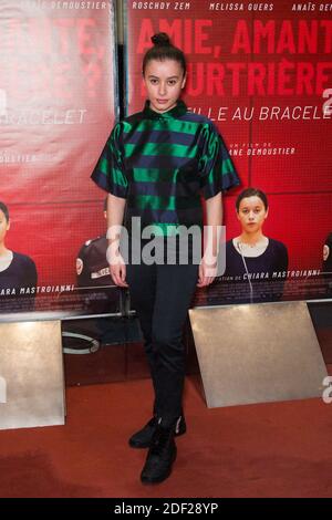 Melissa Guers attends 'La Fille au bracelet' Paris film premiere at UGC ...