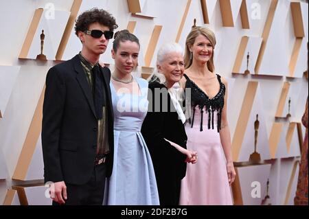 Laura Dern and Ellery Harper attending the Los Angeles premiere of ...