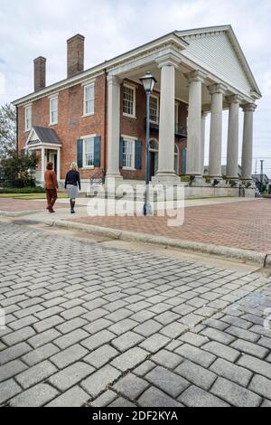 USA, Alabama, Decatur, Old State Bank Building, sign Stock Photo - Alamy