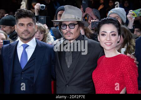 Minami and Johnny Depp attending the Minamata Premiere as part of the ...