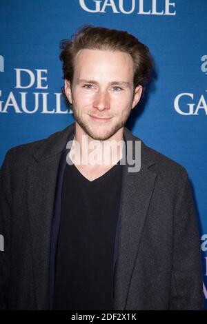 Nicolas Robin attends 'De Gaulle' Paris film premiere at UGC Normandie ...