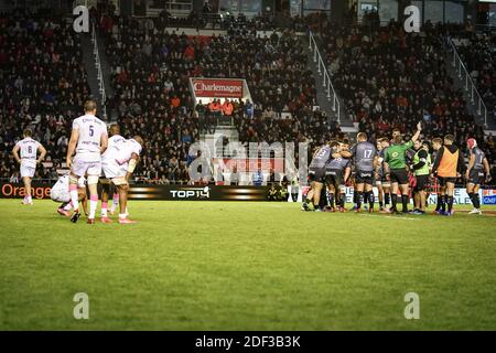 Team of Toulon during the Top 14 match between Toulon and Clermont at ...
