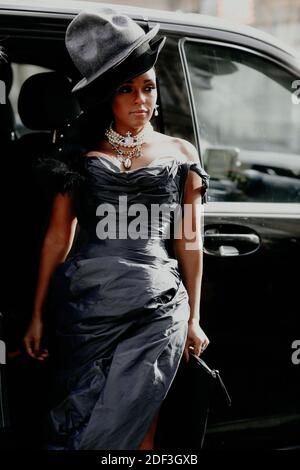 Street style, Janelle Monae arriving at Vivienne Westwood Fall Winter ...