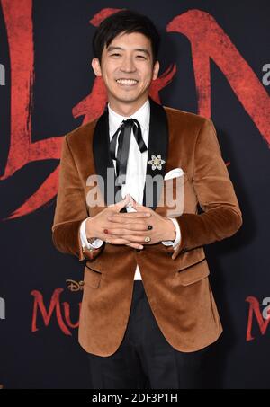 Jimmy Wong attends the premiere of Disney's "Mulan" at Dolby Theatre on ...