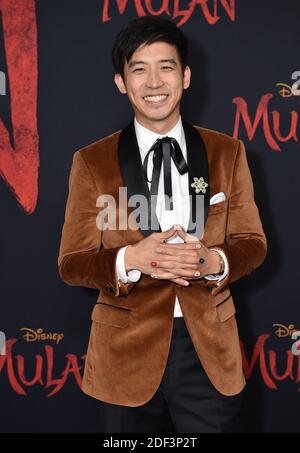 Jimmy Wong attends the premiere of Disney's "Mulan" at Dolby Theatre on ...
