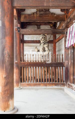 Heritage structures inside the Ninnaji Temple grounds in Kyoto, Japan ...