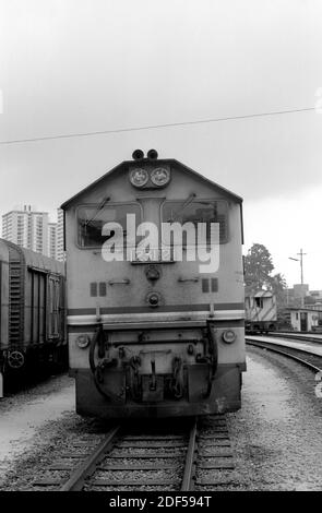 Malaysian Railways class 23 diesel locomotive No. 23112 "Panduan" at ...