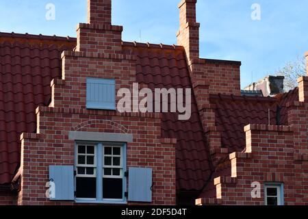 House with Stepped gable (Crow-stepped gable or Corbie step) in Krakow ...