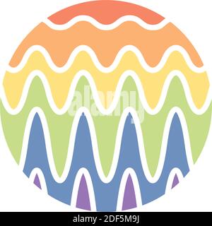 frequency wavelength logo vector Stock Vector Image & Art - Alamy