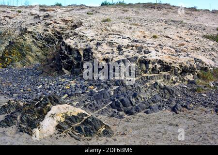 Andesite, Igneous Rocks Stock Photo - Alamy