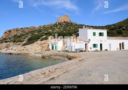 Spain Cabrera Archipelago National Park Castle Balearic Islands Puerto ...
