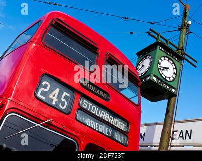 Double deck Midland Red BMMO D9 6342 HA bus built in 1963 in service at ...