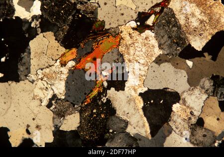 Aplite is an igneous intrusive rock same to granite but with more fine ...