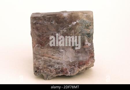 Sodium chloride (rock salt, halite, table salt), crystal structure ...