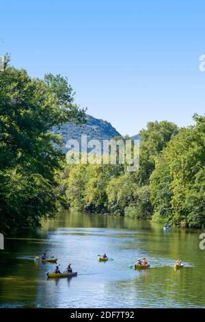 France, Herault, Laroque, Herault Valley Stock Photo - Alamy