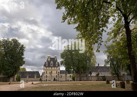 France, Indre, Berry, Valencay, Chateau de Valencay Park and Gardens ...