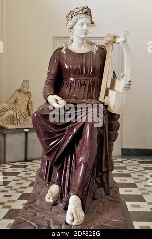 Farnese collection. National Archaeological Museum, Naples. Italy Stock ...