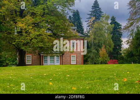 beautiful city Kronberg im Taunus near Frankfurt am Main in Germany ...