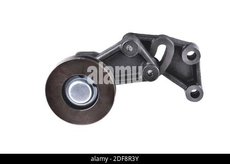 Auto pump with tensioner and bearing isolated on white background Stock ...
