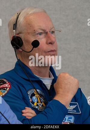 NASA Chief Astronaut Pat Forrester, left, and NASA astronaut and Crew ...