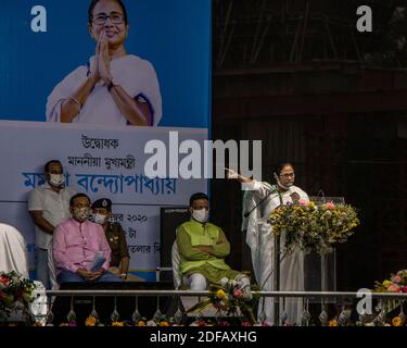 Kolkata, India. 03rd Dec, 2020. Chief Minister of West Bengal, Mamata ...