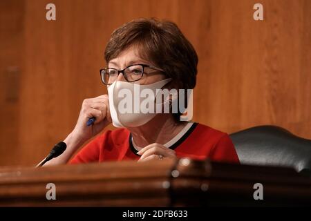 Sen. Susan Collins (R-Maine) is seen at the U.S. Capitol on June 3 ...