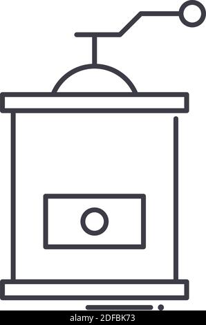 Trash mug icon outline vector. Waste organic. Dry plastic Stock Vector ...