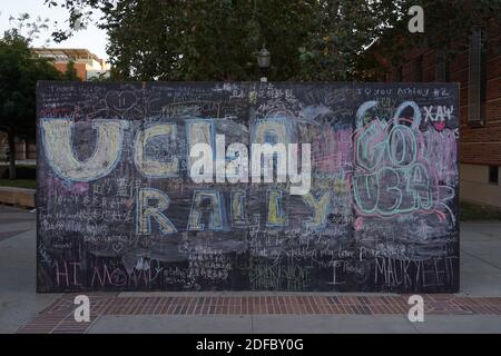 The UCLA Bruin bear statue Stock Photo - Alamy