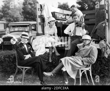 Norma Shearer, on-set of the Silent Film, "The Devil's Circus", 1926 Stock Photo - Alamy