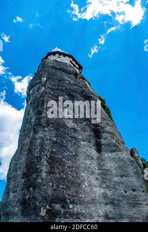 Greece, Thessaly, Penea valley, Kalambaka, Orthodox monasteries of ...