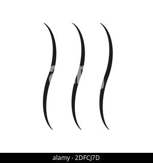 Warm up food icon vector. Preheat in microwave oven sign. Heating ...